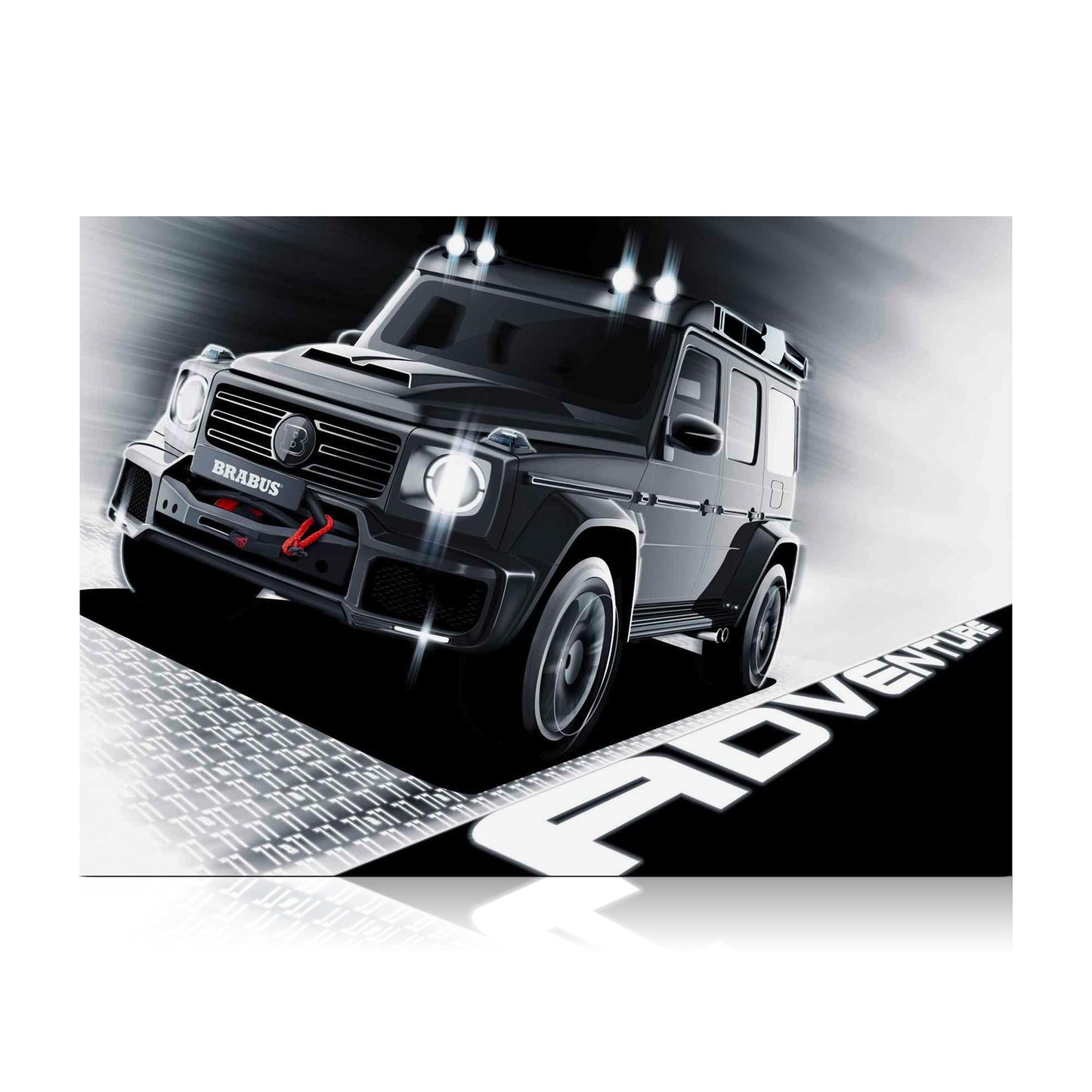 Poster - BRABUS 800 Adventure (G63) illustration