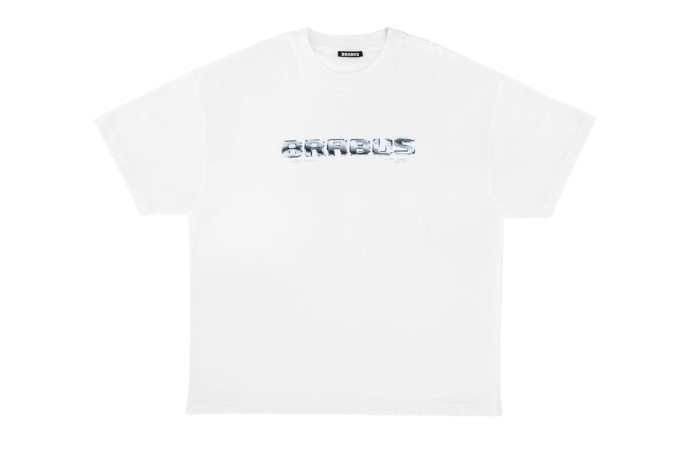 BRABUS T-Shirt White Chrome - Premium Shirt Weiß | BRABUS Shop